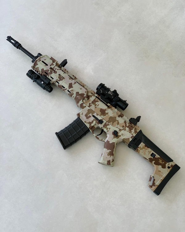 SCAR-L CAMO Gel Blaster Toy Gun | Electric Blasters – Gel Blasters India